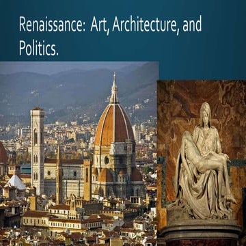 Renaissance art 11_30_12_04 | PPTX | Design | Fine Art