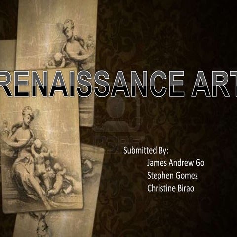 Renaissance Art and Mannerism by Stephen Gomez | PPT