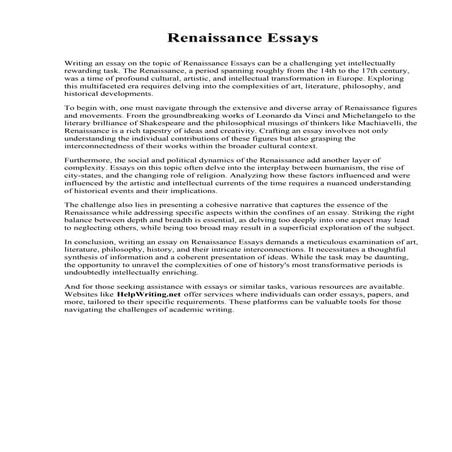 Renaissance Essays.pdf