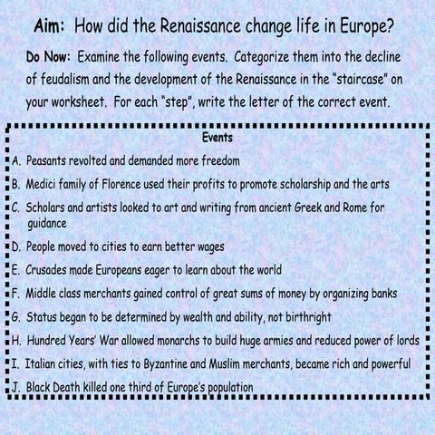 Renaissanceintro[1] | PPT