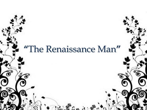 Sining sa Renaissance Period | PPTX