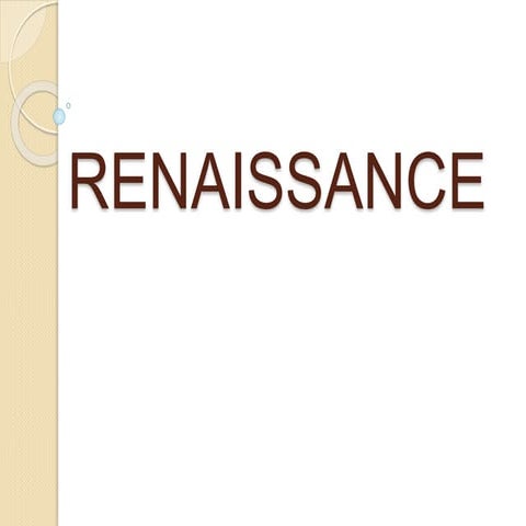 Renaissance | PPT