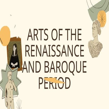 Renaissance Quiz Education Presentation in a Yellow and Green Hand ...