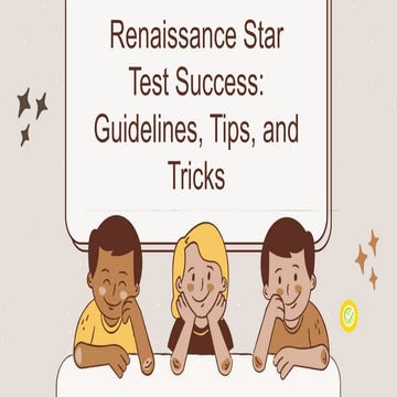 Renaissance Star Test Success Guidelines, Tips, and Tricks.pptx