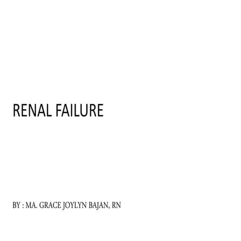Renal presentation | PPT
