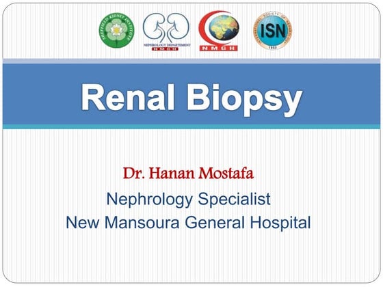 Renal biopsy protocol | PDF