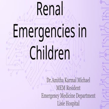 Renal Emergencies Dr Amitha acute kidney injury.pptx