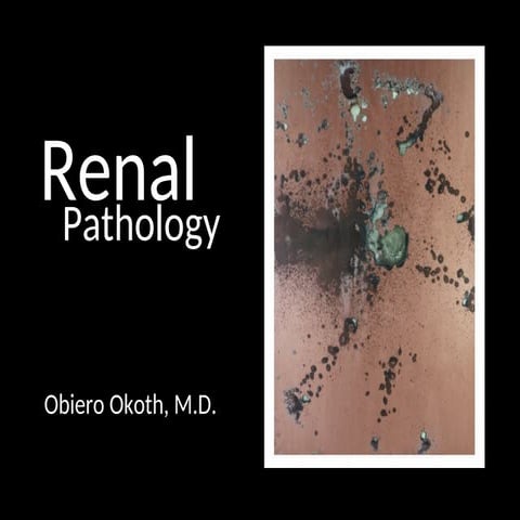 Renal_Pathology lecture PowerPoint presentation by Dr Obiero.ppt
