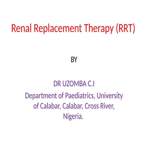 Renal Replacement Therapy for paediatrics.pptx