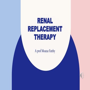 Renal Replacement Therapy Different Modalities.pdf | Free Download