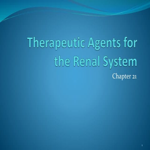 Renal system | PPTX | Chemistry | Science