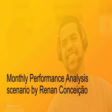 Monthly Performance Analysis | PPTX