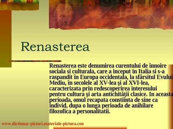 Personalitati ale renasterii | PPTX