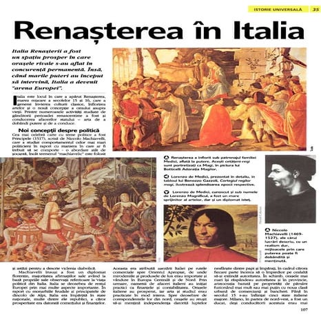 Renasterea in italia | PDF