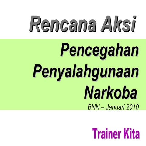 Rencana Aksi/Action Plan | PPT