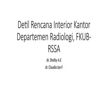 Rencana desain Interior ruang Radiologi.pptx