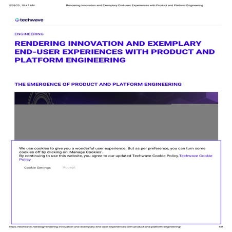 Rendering Innovation and Exemplary End-user Experiences with Product and Platform Engineering.pdf