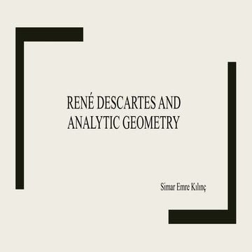 René Descartes and AnalytIc Geometry.pptx