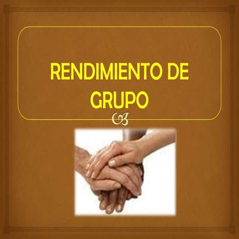Rendimiento grupal. cap 14. hewstone | PPTX