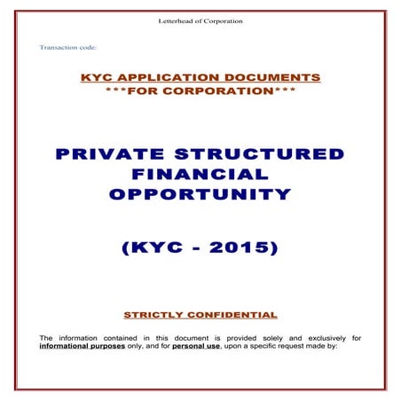 Renee iboe-compliance pack -kyc 2015 | DOC