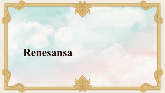 Humanizam i renesansa | PPT