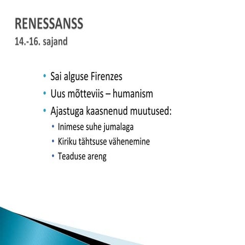Renessanss | PPT