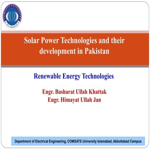 Solar Energy | PPTX