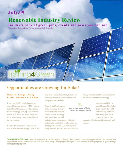 Rea presentation to Renewable energy day | PPT