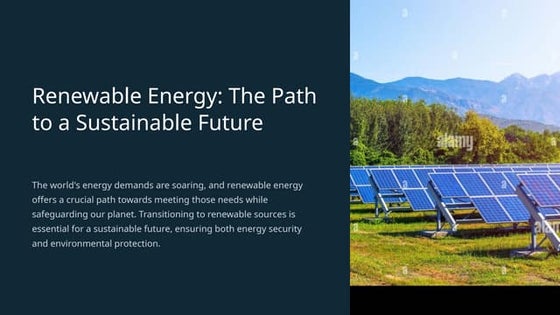 Renewable Energy For Less | PDF