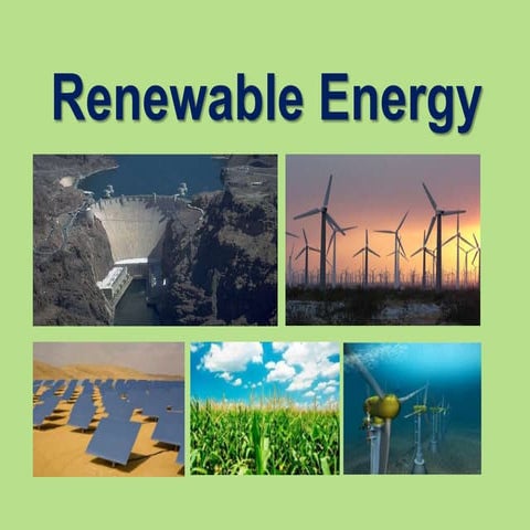 Renewable energy | PPTX