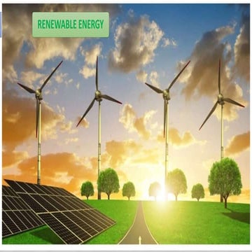 Renewable Energy.pptx | Physics | Science