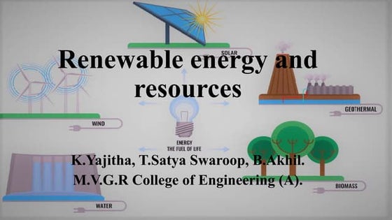 Presentation on Green Energy | PPT | Power and Energy Industry | Industries