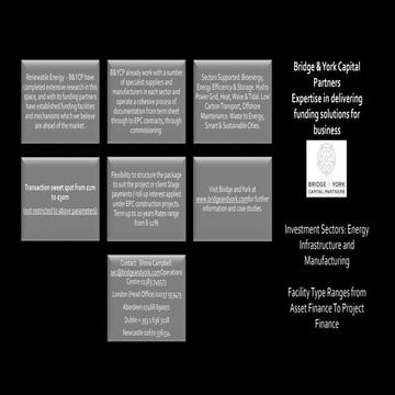 Renewable Energy Bridge & York Capital Partners | PPT