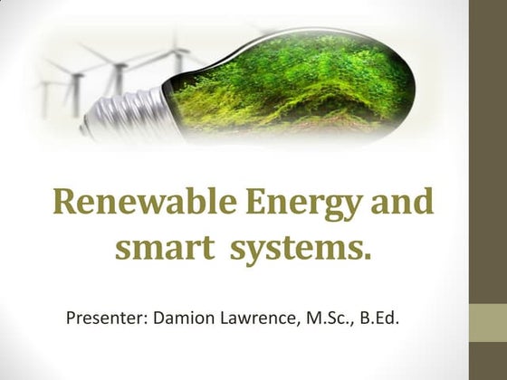 Renewable Energy Sources | PPT