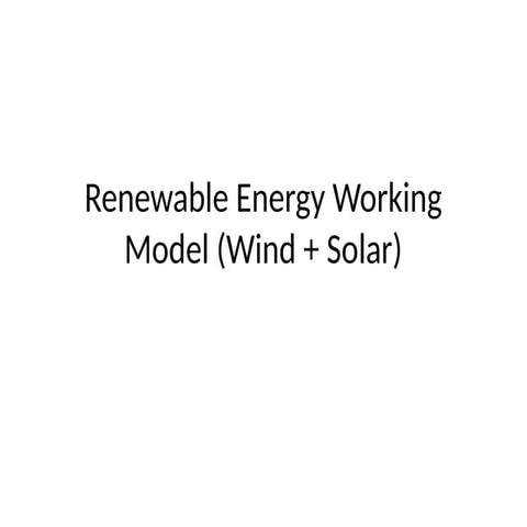 Renewable_Energy_Model.pptxehdhdd xjsjdh | PPTX