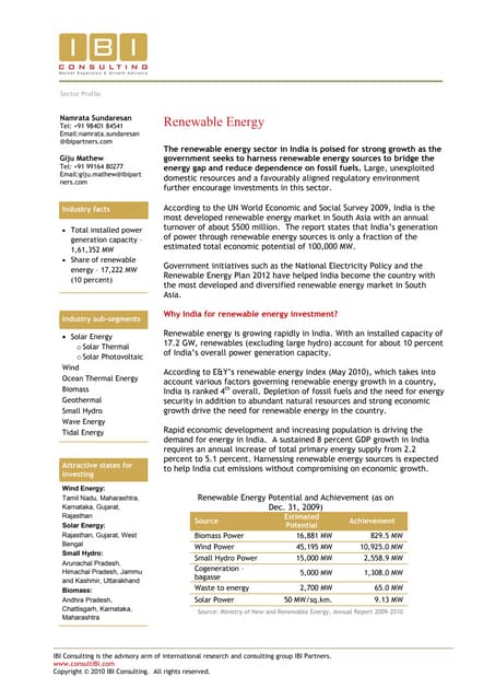 MNRE Generation Based Incentive | PDF