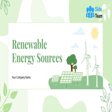 Renewable Energy Sources Powerpoint Presentation Slides | PDF ...