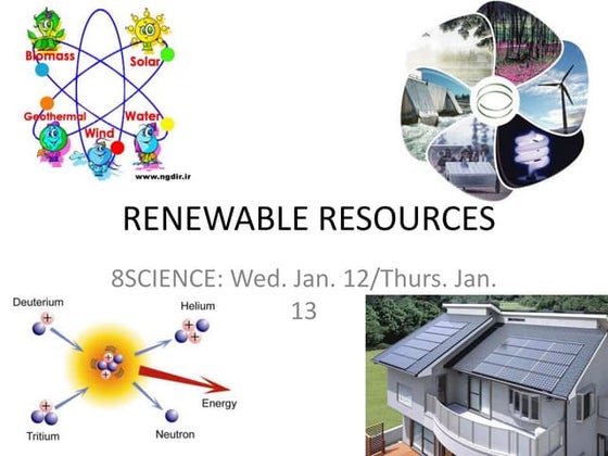 Renewable energy vs non renewable energy | PPT