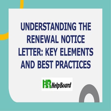 renewal notice letter , Membership renewal letter sample | PPTX