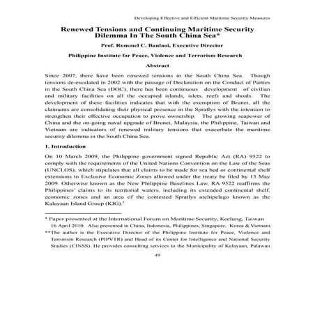 East china sea disputes | DOCX