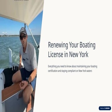 Renewing-Your-Boating-License-in-New-York.pptx