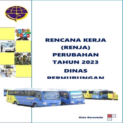 Renja Perubahan 2023 Dinas Perhubungan Kota Gorontalo | DOCX