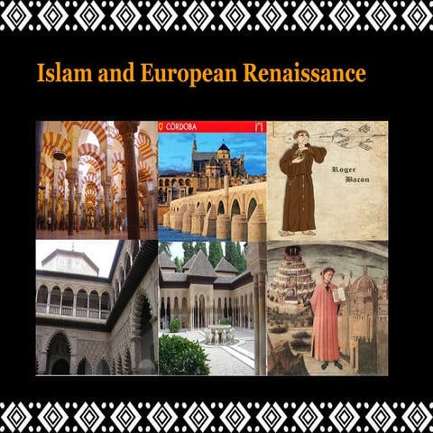 Islam and European Renaissance | PPT