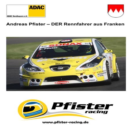 Andreas Pfister - DER RENNFAHRER aus Franken | PDF