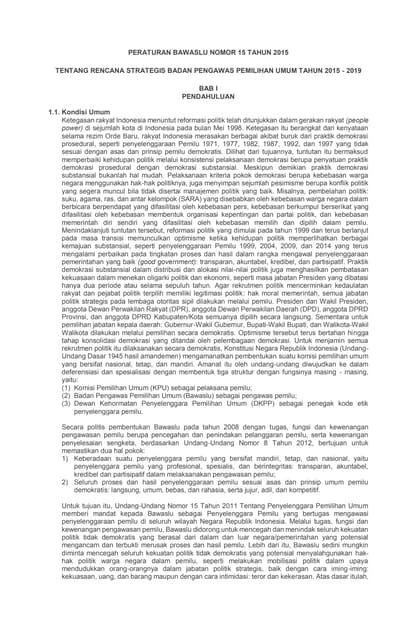 Laporan Akhir Pengawasan Pemilu Serentak 2024 | PPT