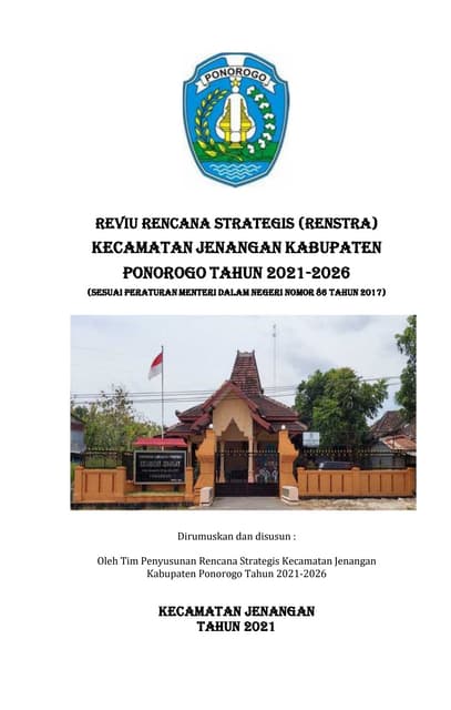 Sk penetapan renja 2019 | PDF