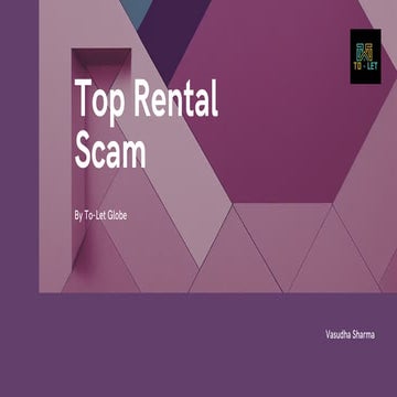 Different Types of rental scam that accur | PDF