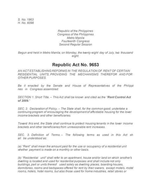 RA 9646 - RESA Law | PDF