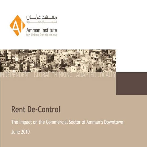 Rent De-Control | PDF