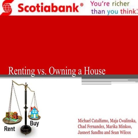 Renting vs buying | PPTX